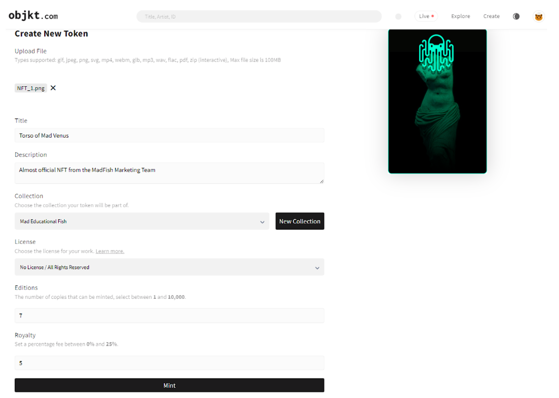 How to Create and Sell NFTs on Tezos: A Guide for Beginners - Madfish Blog
